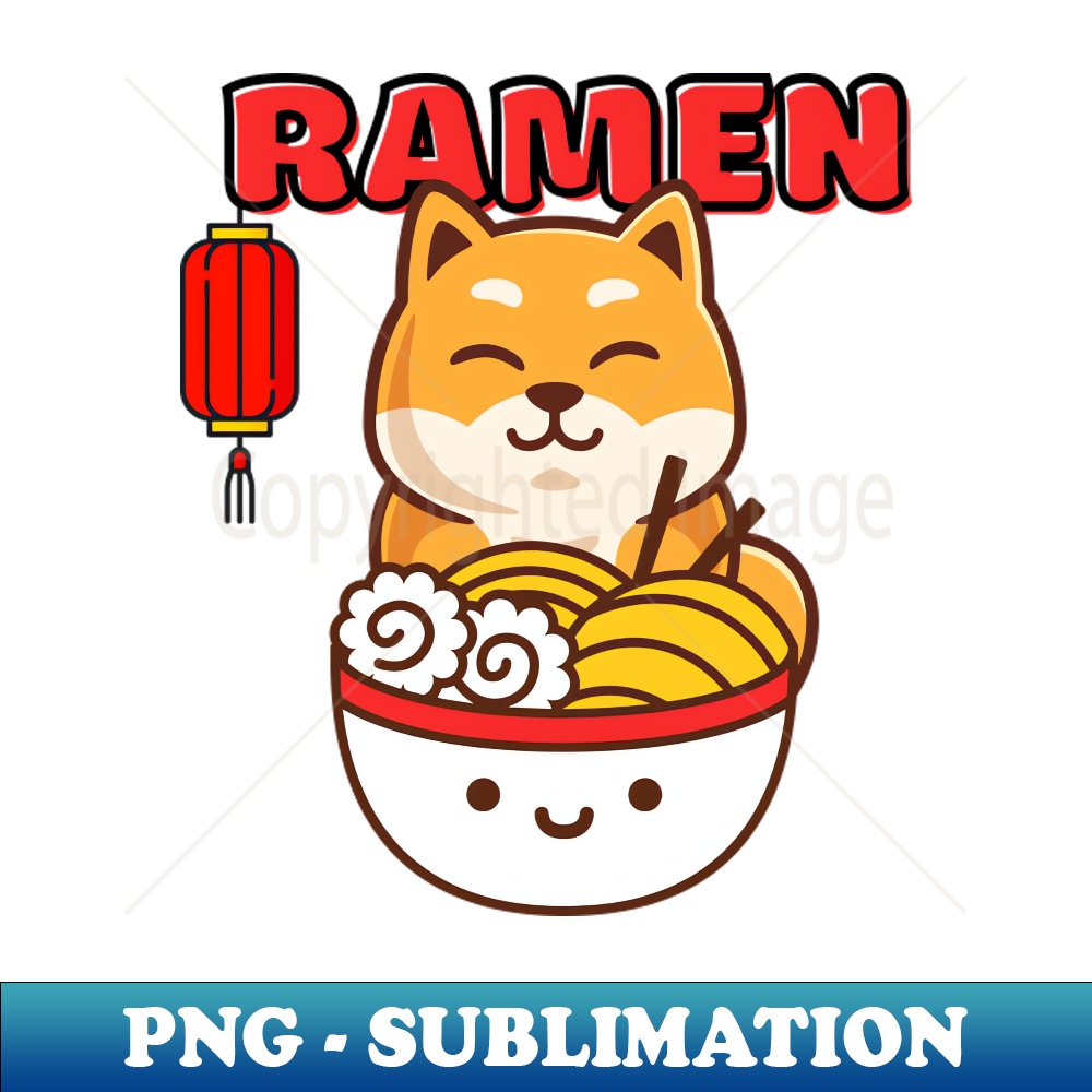 Shiba Inu Ramen - Premium Sublimation Digital Download - Cre | Inspire ...