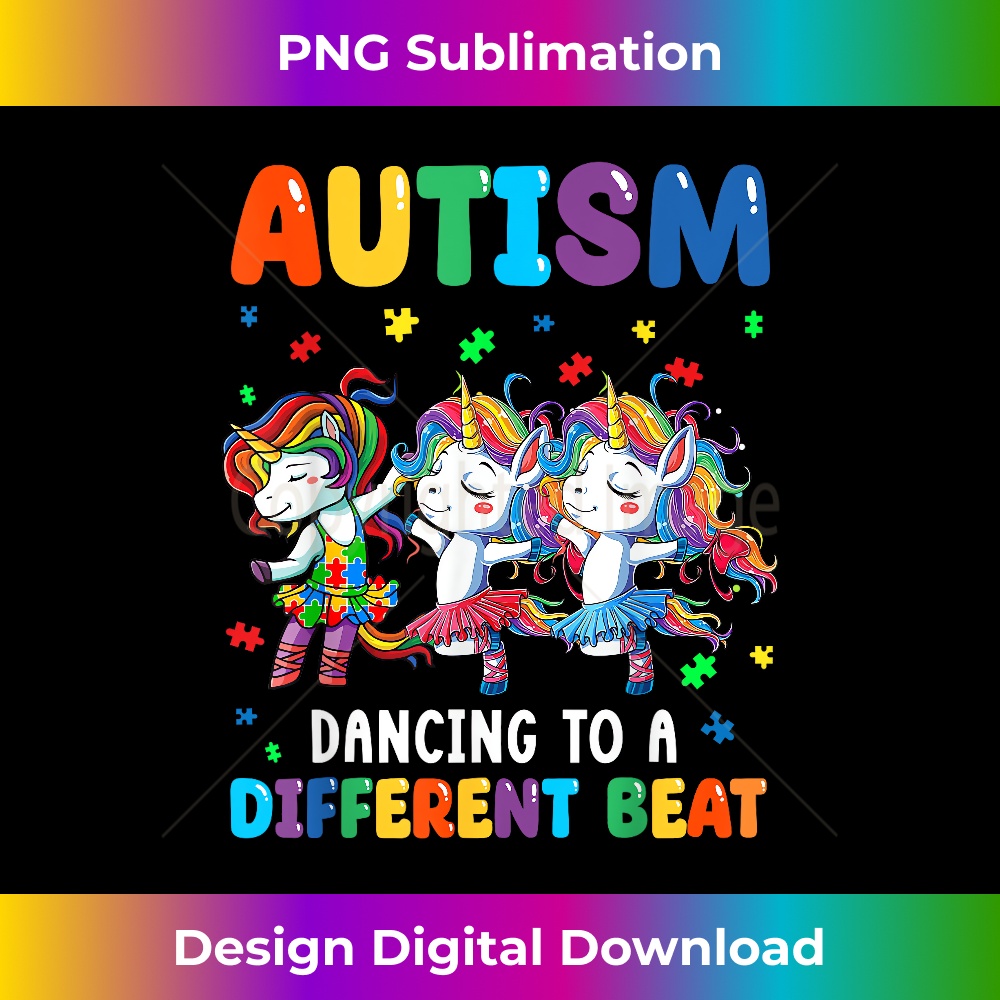 Autism Unicorn Dancing To A Different Beat Autism Awareness | Inspire ...