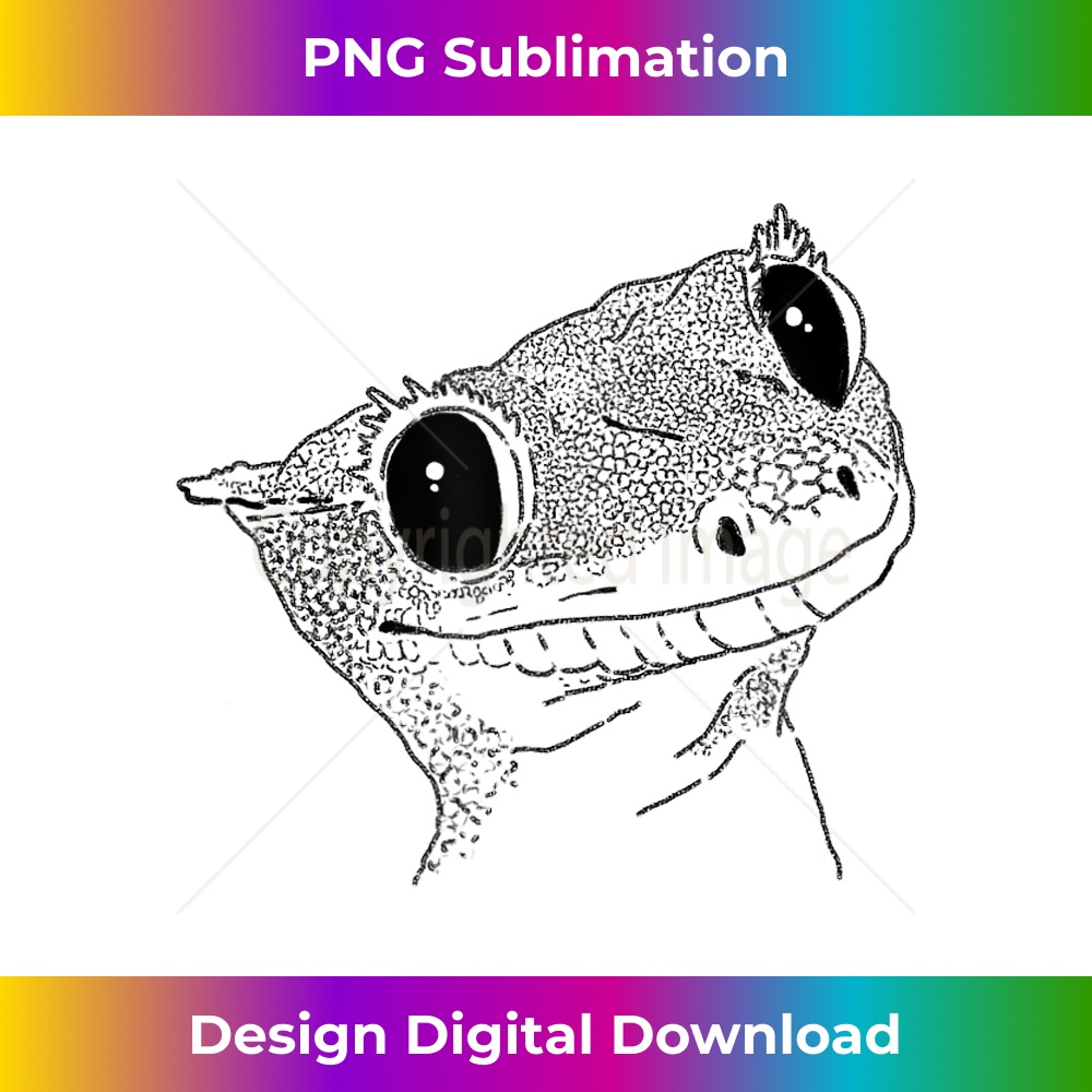 Crested Gecko Sketch, Crestie Drawing, Gecko Lover, Lizard - | Inspire ...