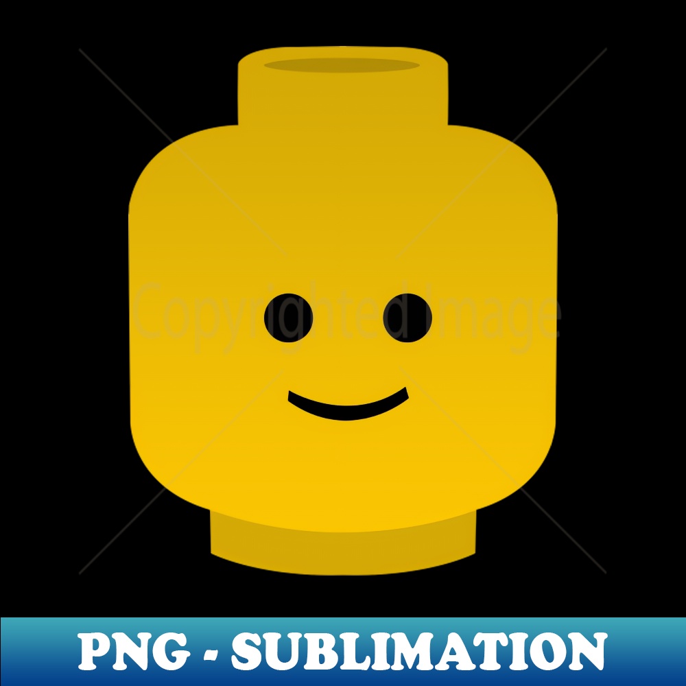 Lego head - Aesthetic Sublimation Digital File - Capture Ima | Inspire ...