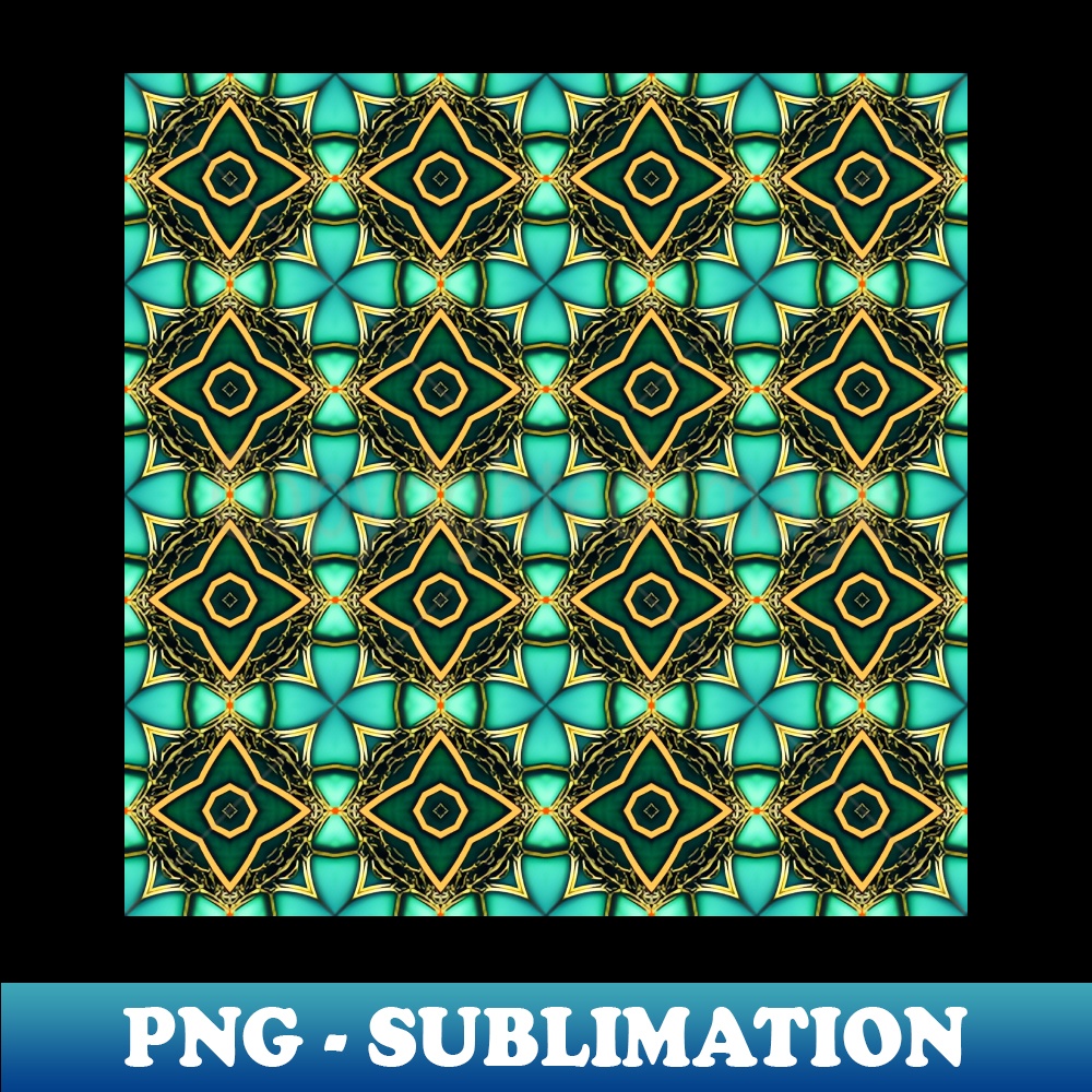 Moroccan arabic oriental tile pattern - PNG Sublimation Digi - Inspire ...