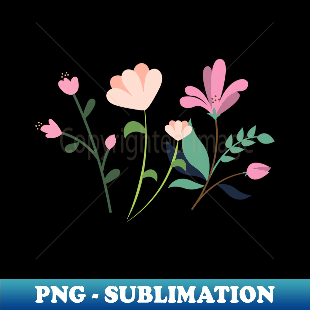 Spring Flowers - Special Edition Sublimation PNG File - Boos | Inspire ...