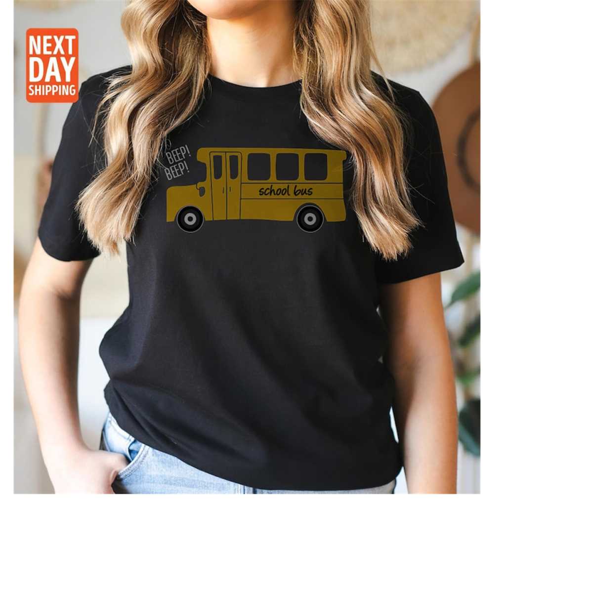 Beep Beep! Adorable School Bus Shirt for Kids - Baby to Yout | Inspire ...