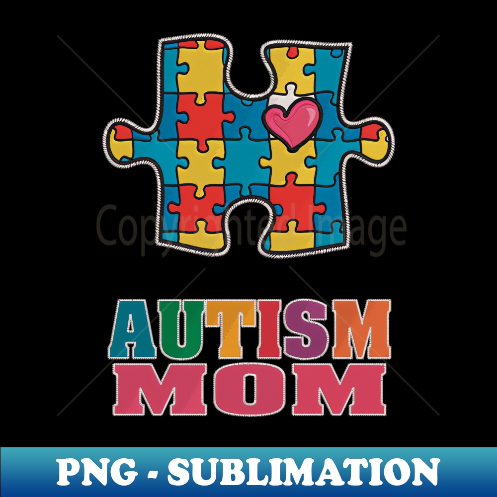 Autism Mom - Aesthetic Sublimation Digital File - Create wit | Inspire ...