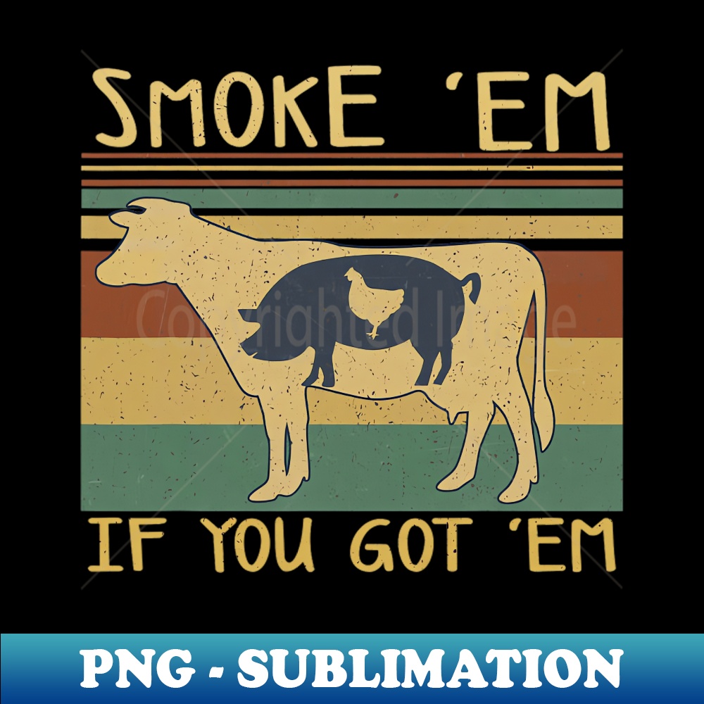 BBQ Grilling Funny Meat Smoker Foodie Lover - Decorative Sub | Inspire ...