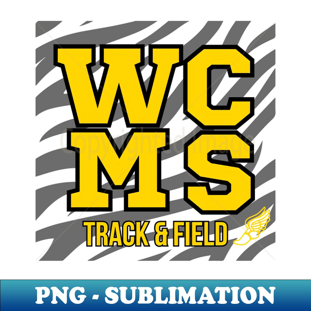 WCMS Track and Field - Special Edition Sublimation PNG File | Inspire Uplift