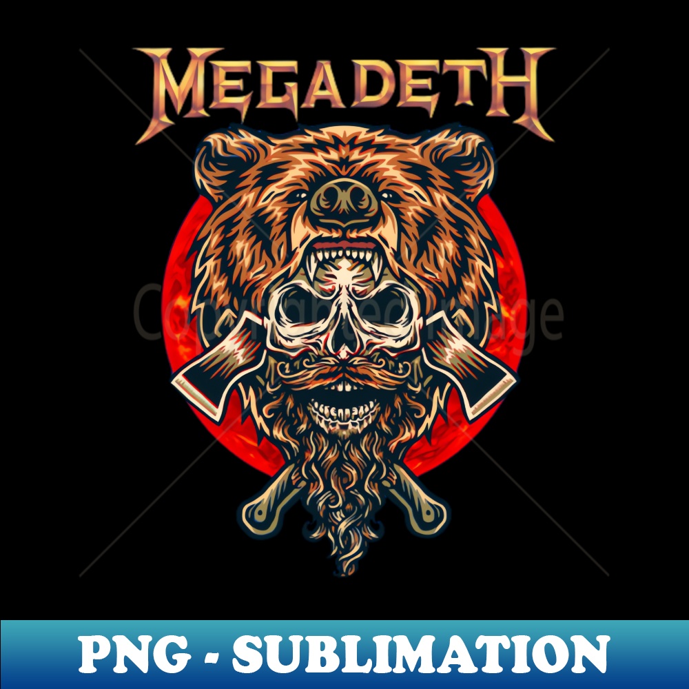 Megadeth band - Modern Sublimation PNG File - Capture Imagin | Inspire ...