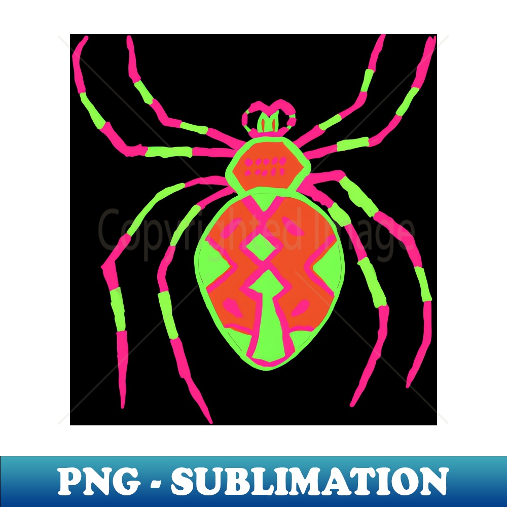 Aarons Digital Spider - High-Resolution PNG Sublimation File | Inspire Uplift