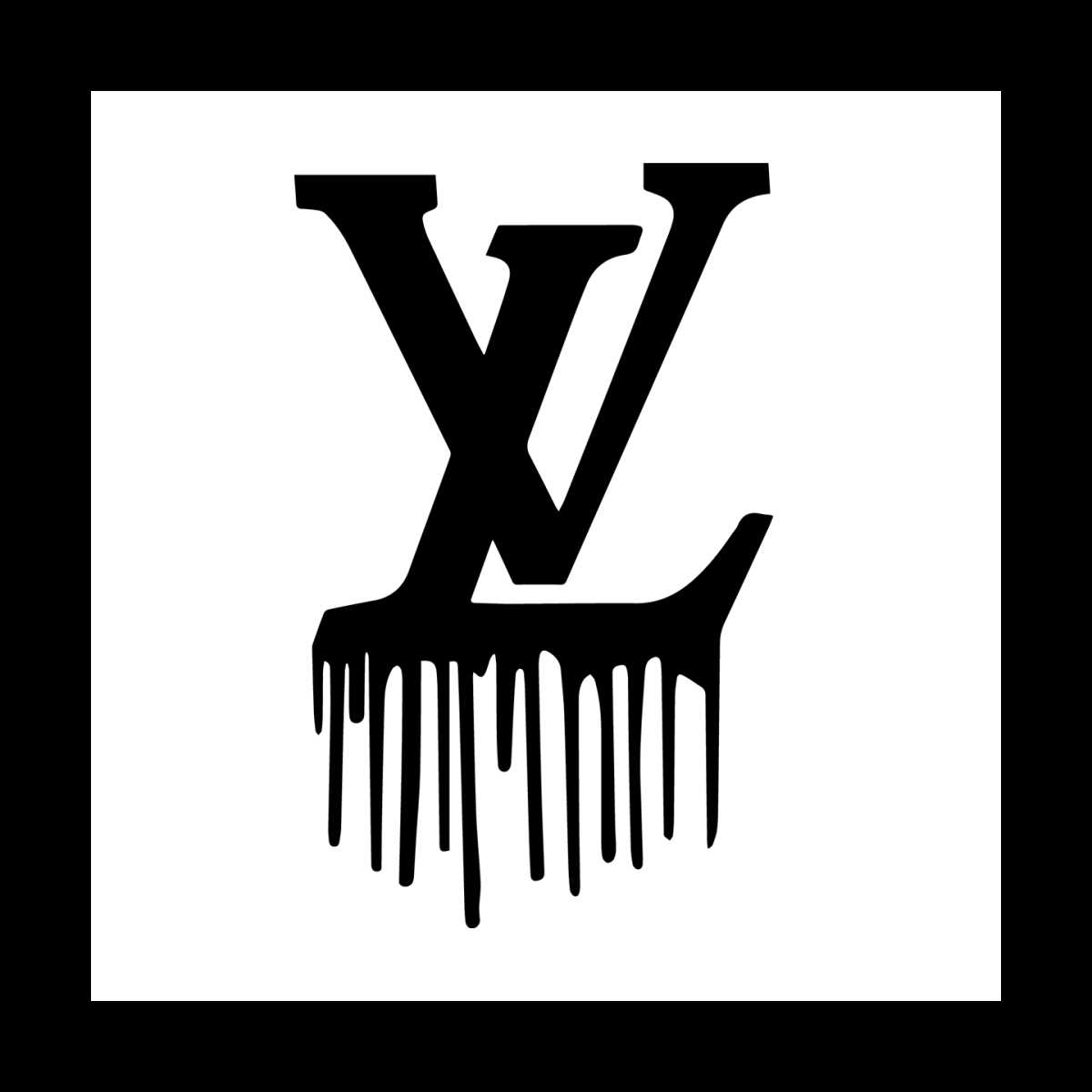 Louis Vuitton Dripping svg,Louis Vuitton logo svg,Louis Vuit | Inspire ...