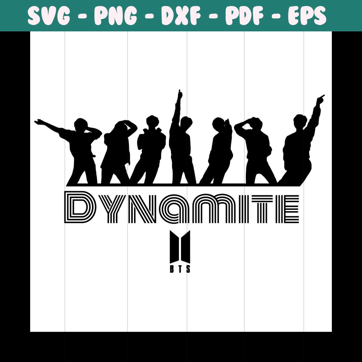 Dancing Bts Dynamite Svg, Trending Svg, Bts Dynamite Logo, B | Inspire ...