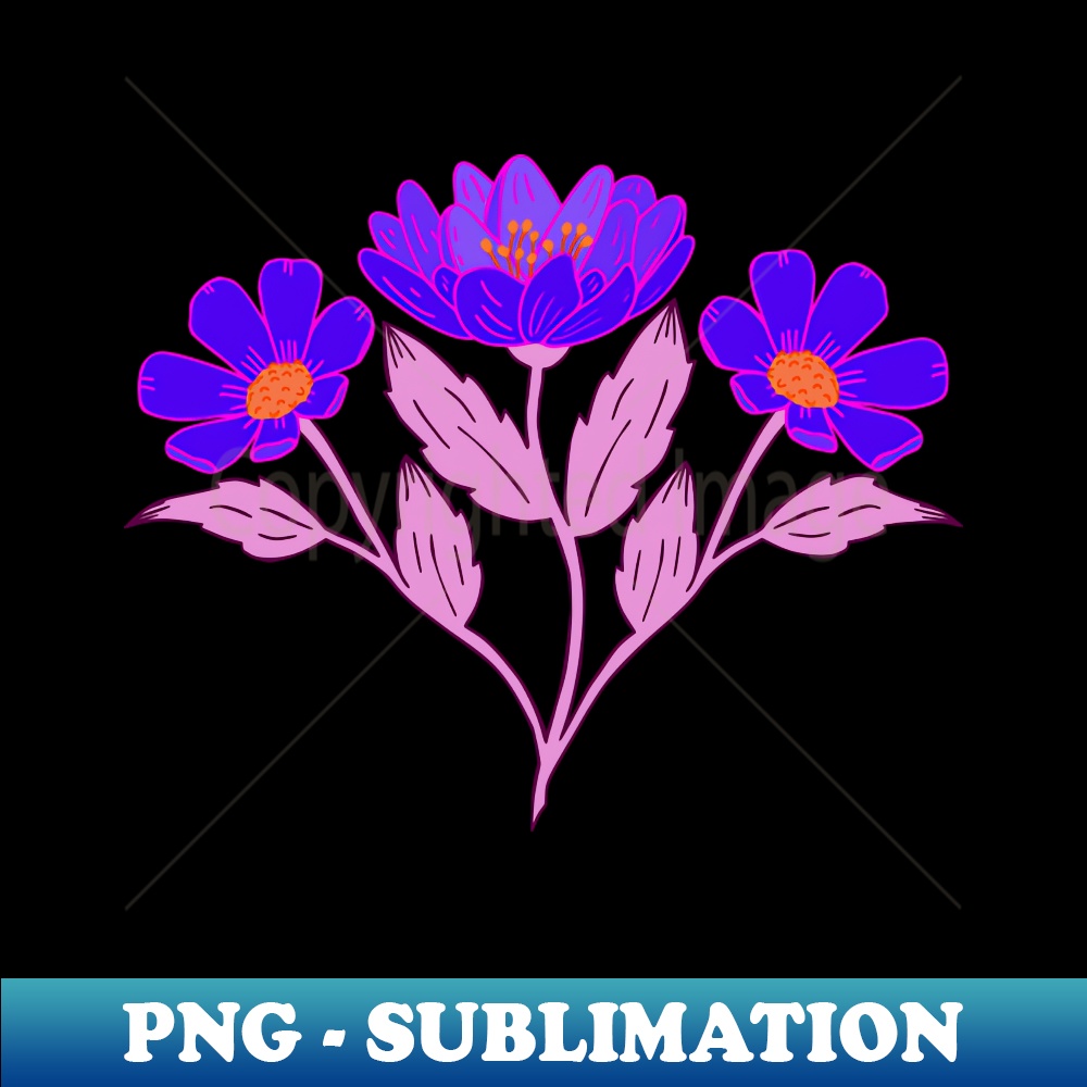 Wildflower bouquet - Aesthetic Sublimation Digital File - Bo - Inspire ...