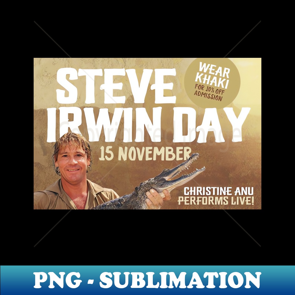 Steve irwin - Signature Sublimation PNG File - Create with C | Inspire ...