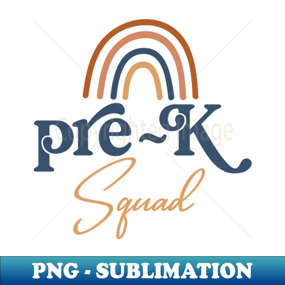 Cute Boho Pre-K Squad Teacher Group Matching - Digital Subli | Inspire ...