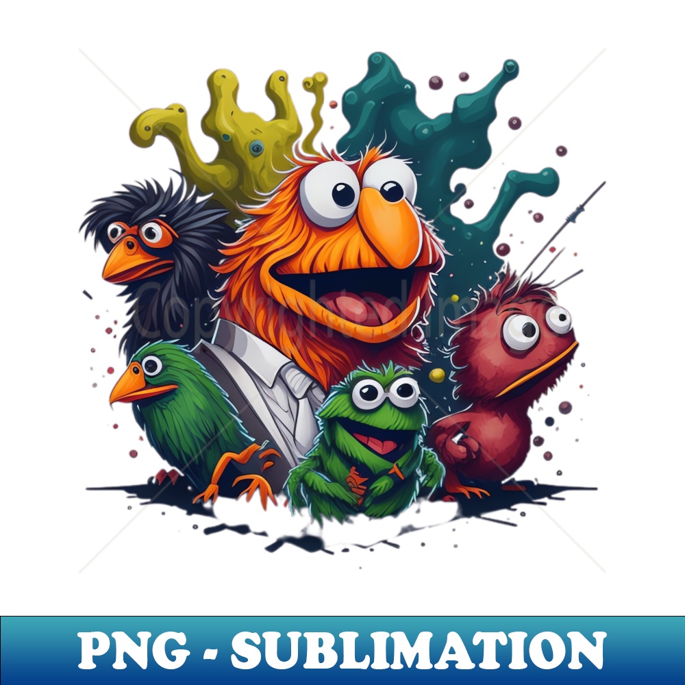 Muppets fan art - Vintage Sublimation PNG Download - Capture - Inspire ...