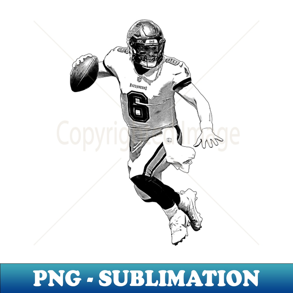 Retro Baker Mayfield - Signature Sublimation PNG File - Brin | Inspire ...