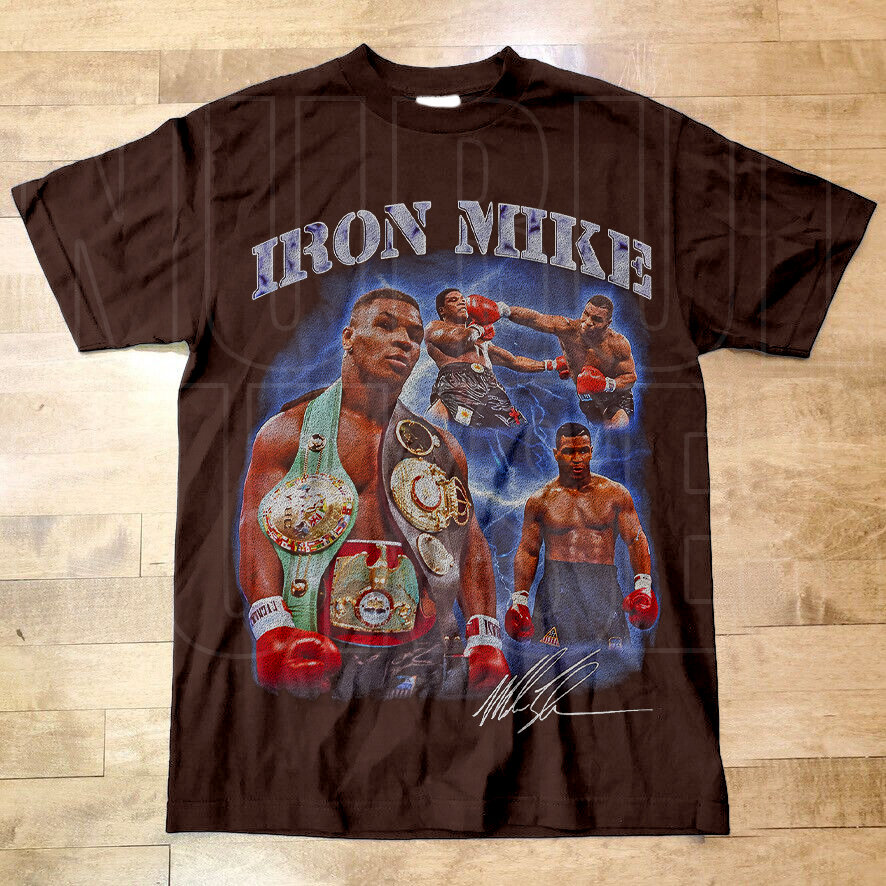 Vintage Style Mike Tyson, Bootleg T-shirt , Sport Boxing Rap - Inspire ...