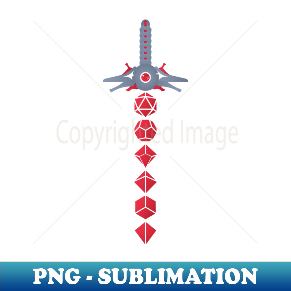 Ruby Dice Sword of the Blood Hunter Tabetop RPG - Decorative | Inspire ...