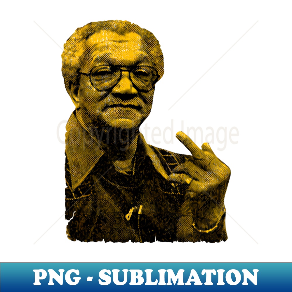 Retro Redd Foxx Middle finger - Stylish Sublimation Digital | Inspire ...