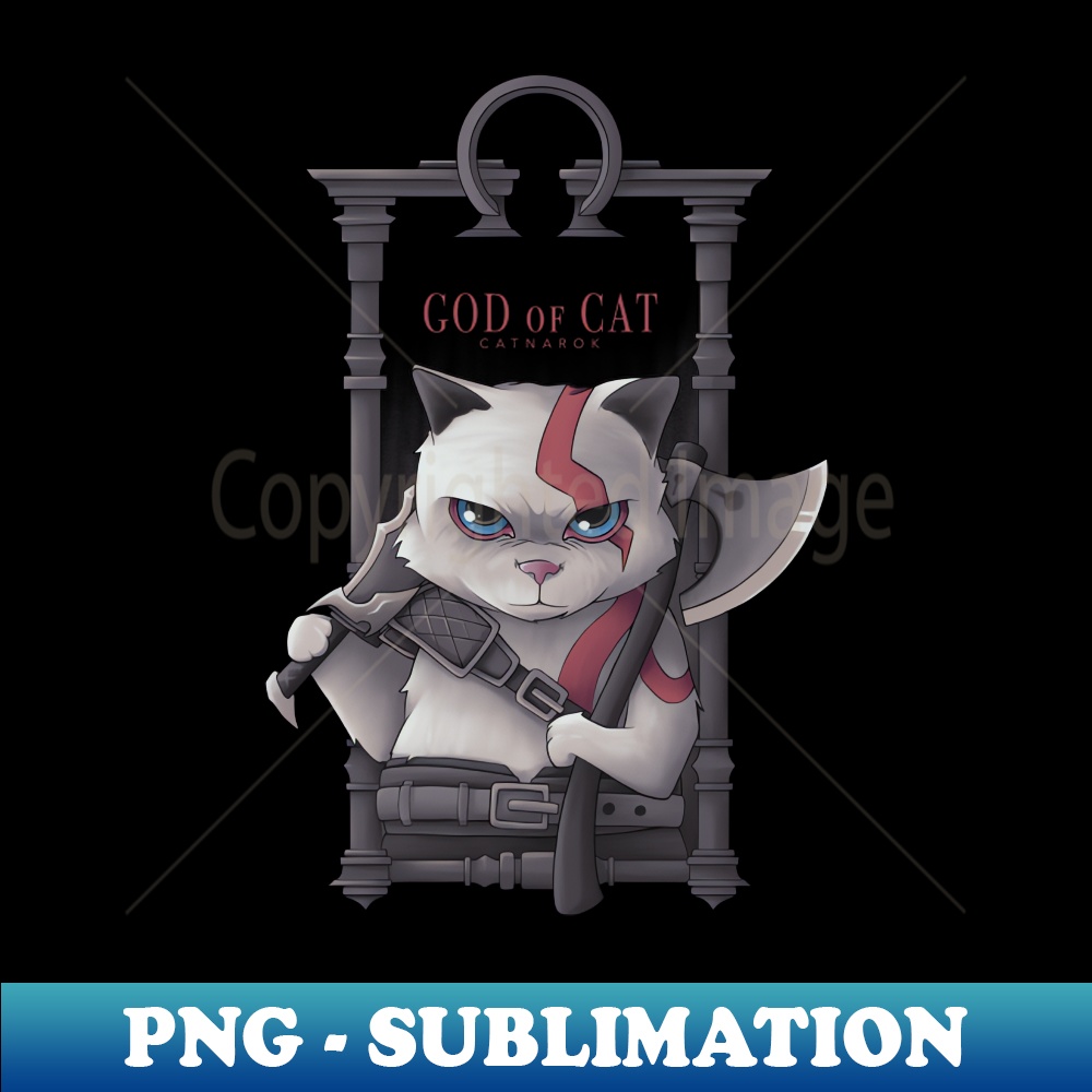 God of Cat - Special Edition Sublimation PNG File - Instantl | Inspire ...