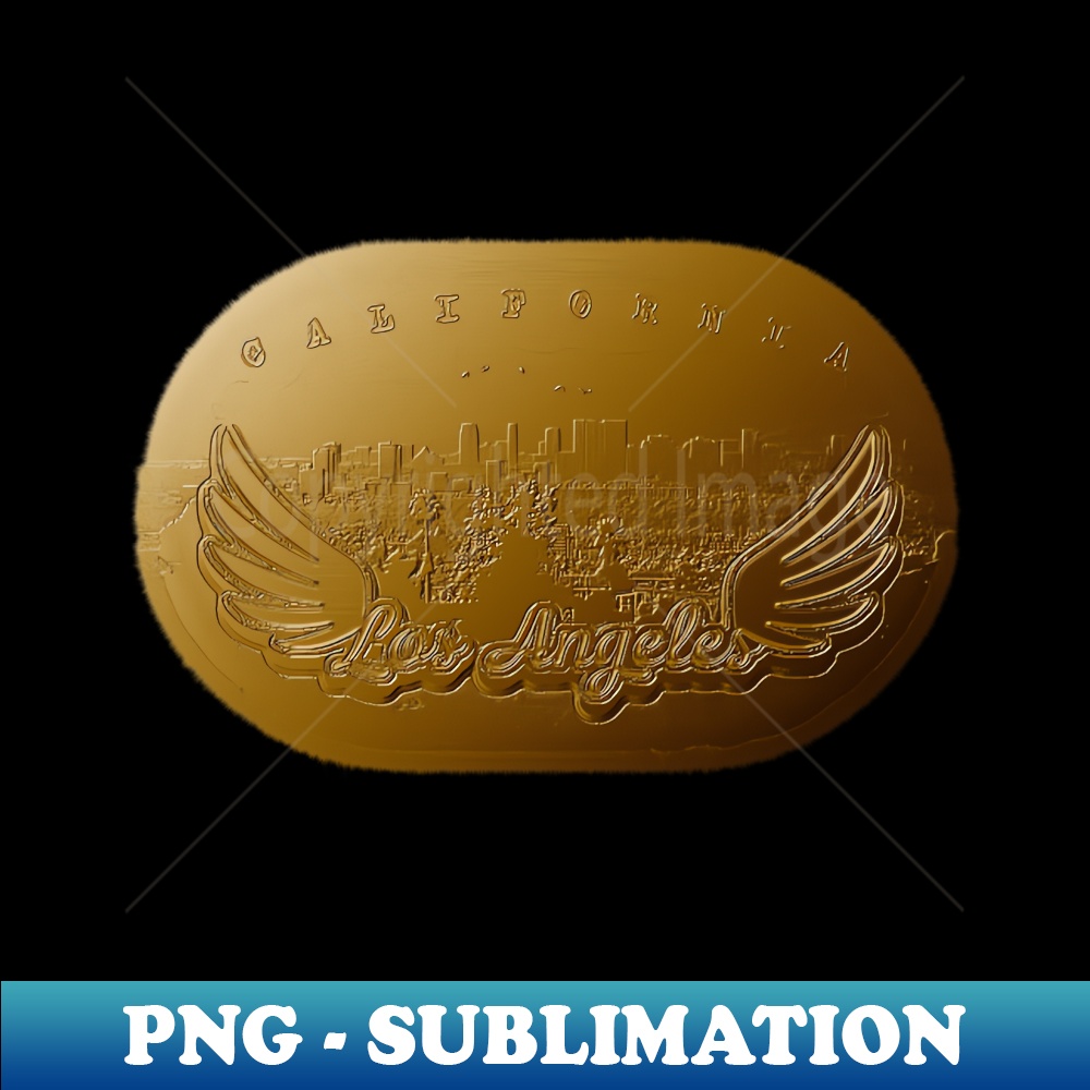 los angeles gold - Elegant Sublimation PNG Download - Enhanc | Inspire ...