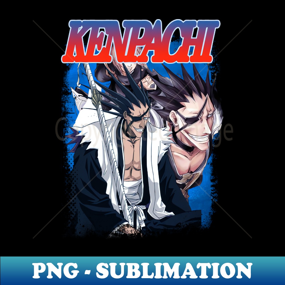 Kenpachi Bleach Anime - Aesthetic Sublimation Digital File - | Inspire ...