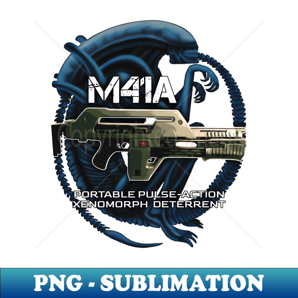 M41A Pulse Rifle Portable Pulse-Action Xenomorph Deterrent - | Inspire ...