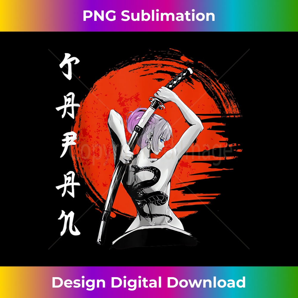 Japan Samurai Waifu Girl Kawaii Anime Warrior Japanese Tank - Inspire ...