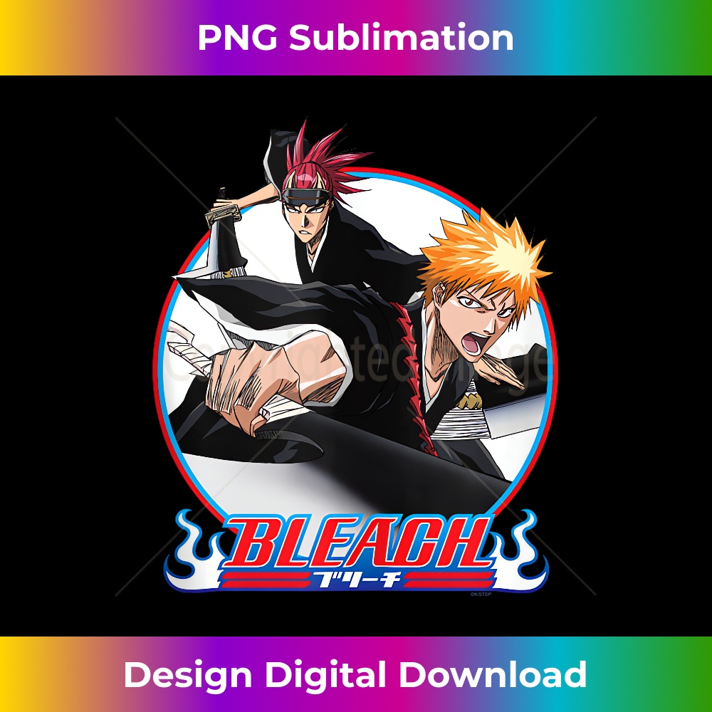 Bleach Ichigo & Renji with Logo Tank Top - Artisanal Sublima | Inspire ...