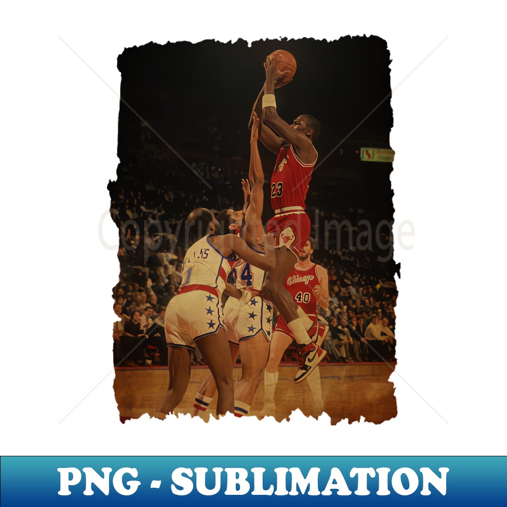 Michael Jordan vs Washington Bullets 1985 Vintage - Aestheti | Inspire ...