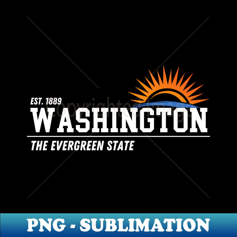 Washington The Evergreen State USA - High-Resolution PNG Sub | Inspire ...