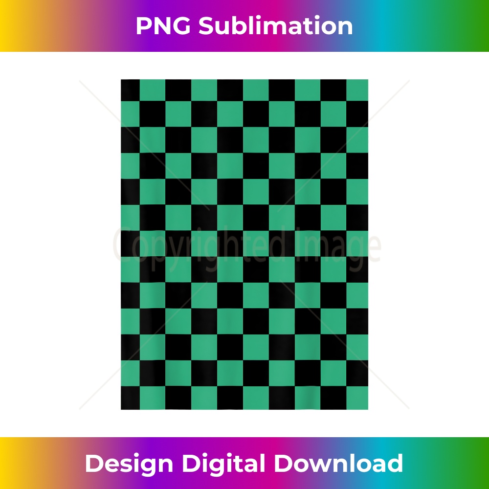 Anime Checkered Japanese Kimono pattern Ichimatsu Cosplay 01 | Inspire ...