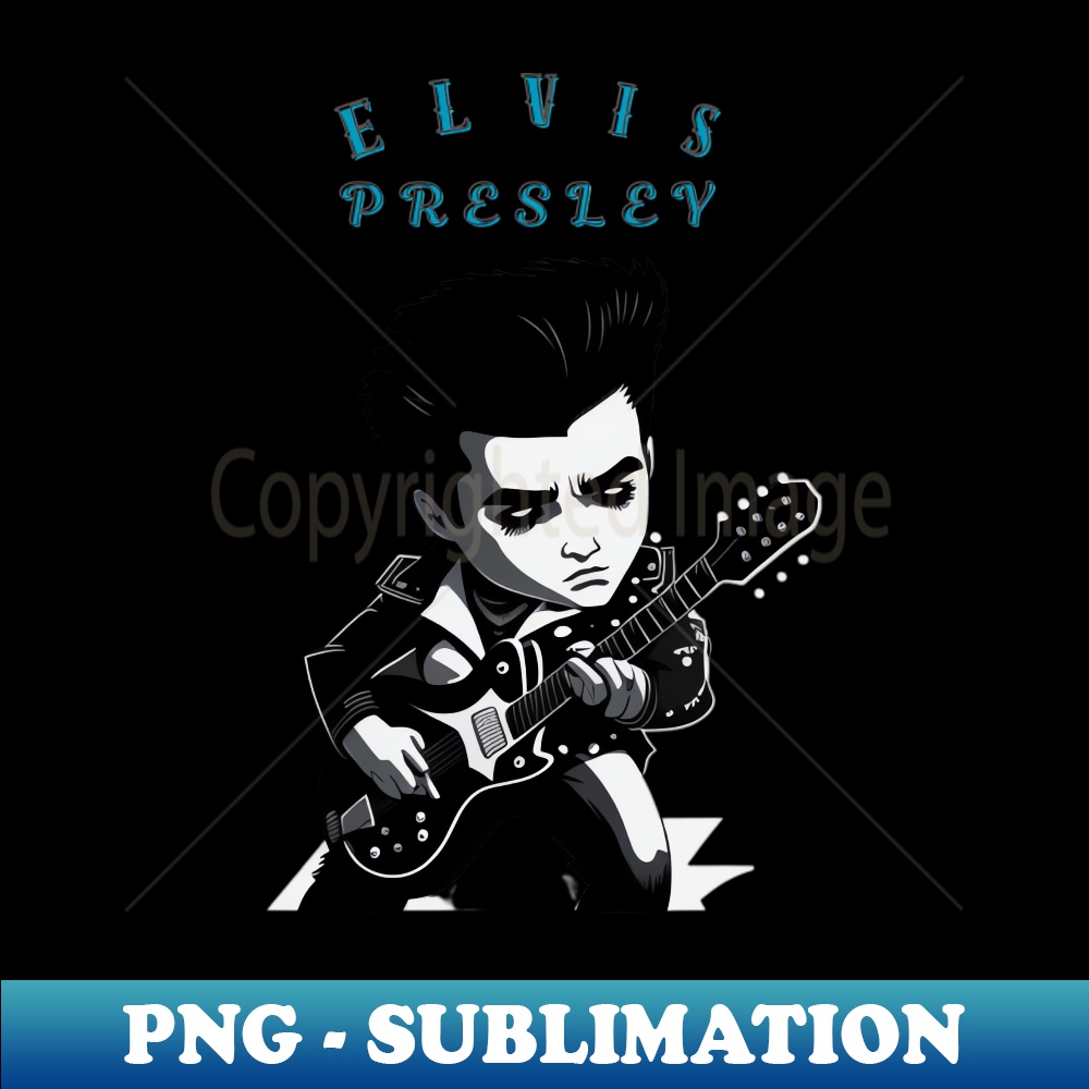 Cartoon Elvis Presley - Creative Sublimation PNG Download - | Inspire ...