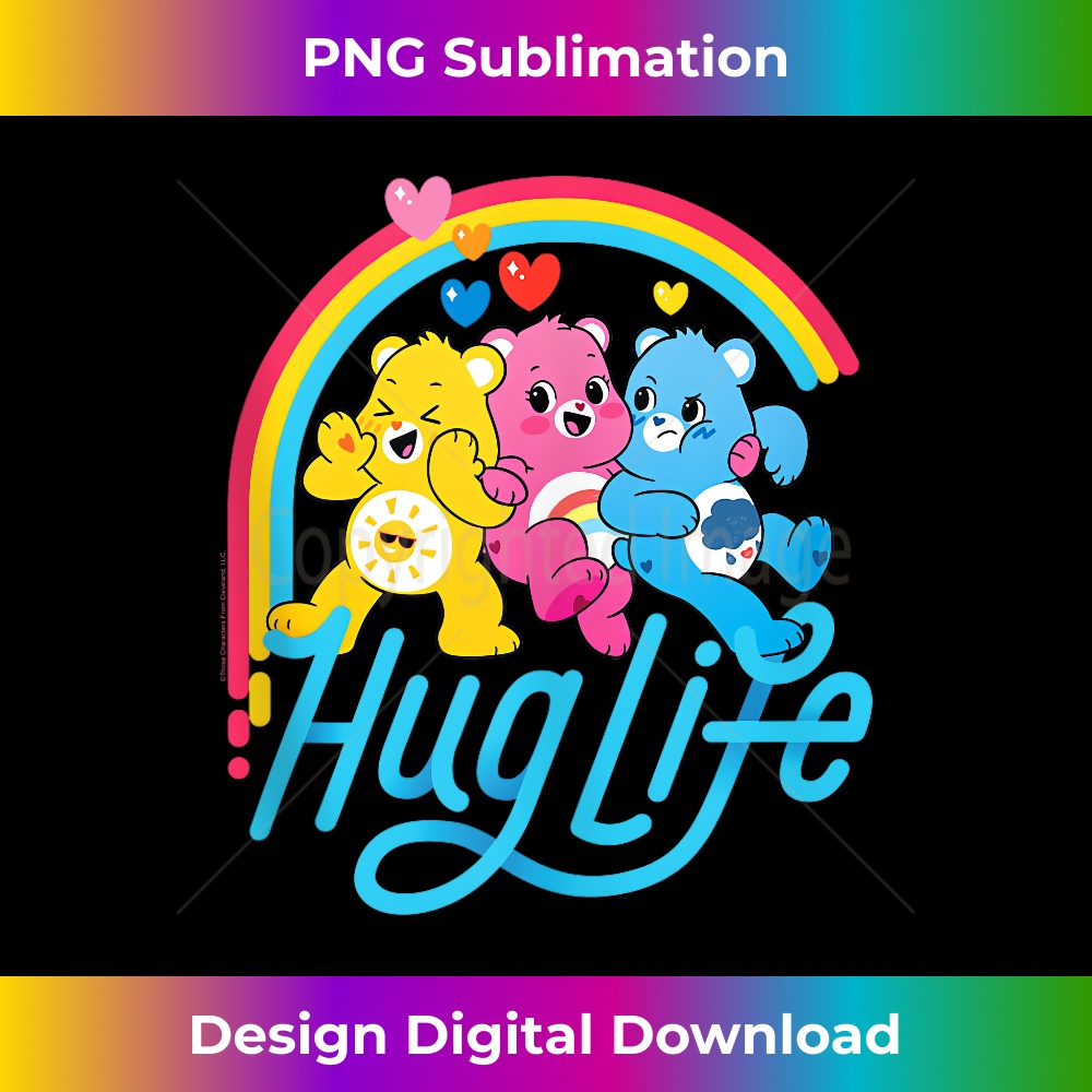 Care Bears Hug Life Tank To 0348 - Artisanal Sublimation PNG - Inspire ...