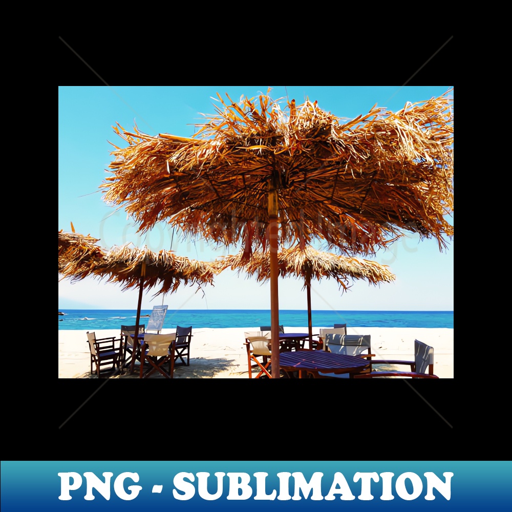 Tropical Beach - PNG Transparent Digital Download File for S - Inspire ...
