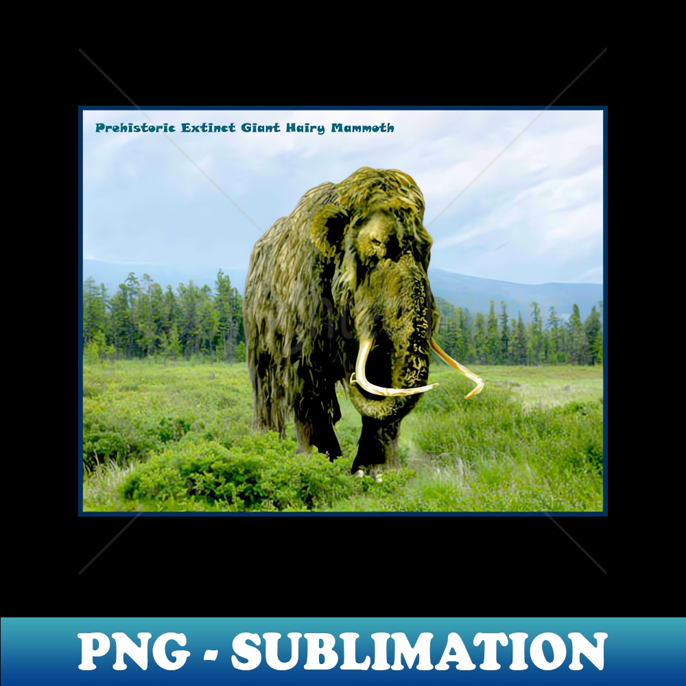 Prehistoric Mammoth Giant Extinct Hairy Elephant - Signature - Inspire ...