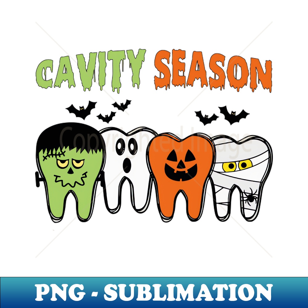 Cavity Season Funny Dental Halloween Teeth c - Exclusive Sub | Inspire ...