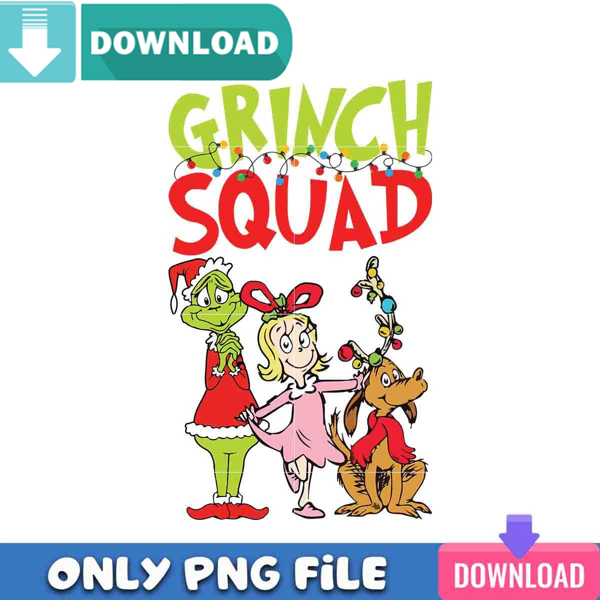 Grinch Squad Christmas Moods Png Best Files Design - Inspire Uplift