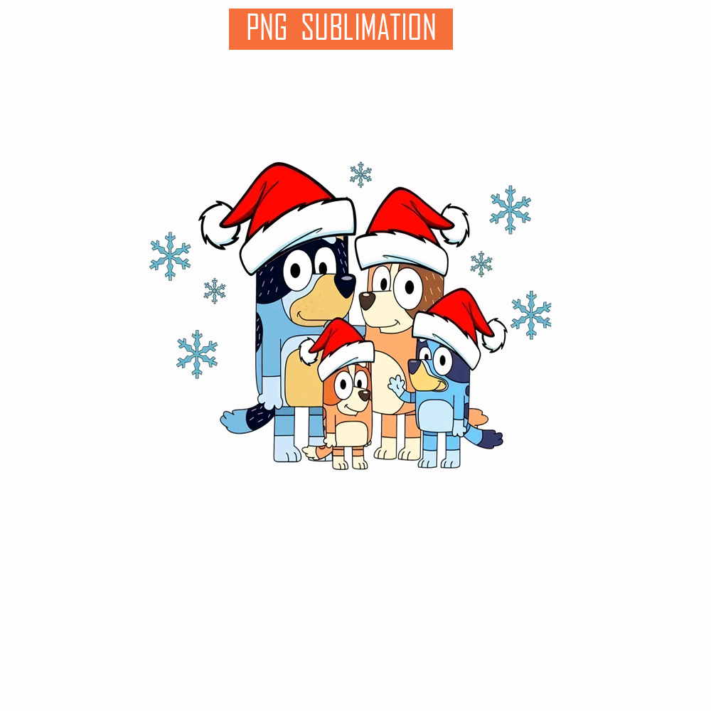 Bluey family png - Inspire Uplift