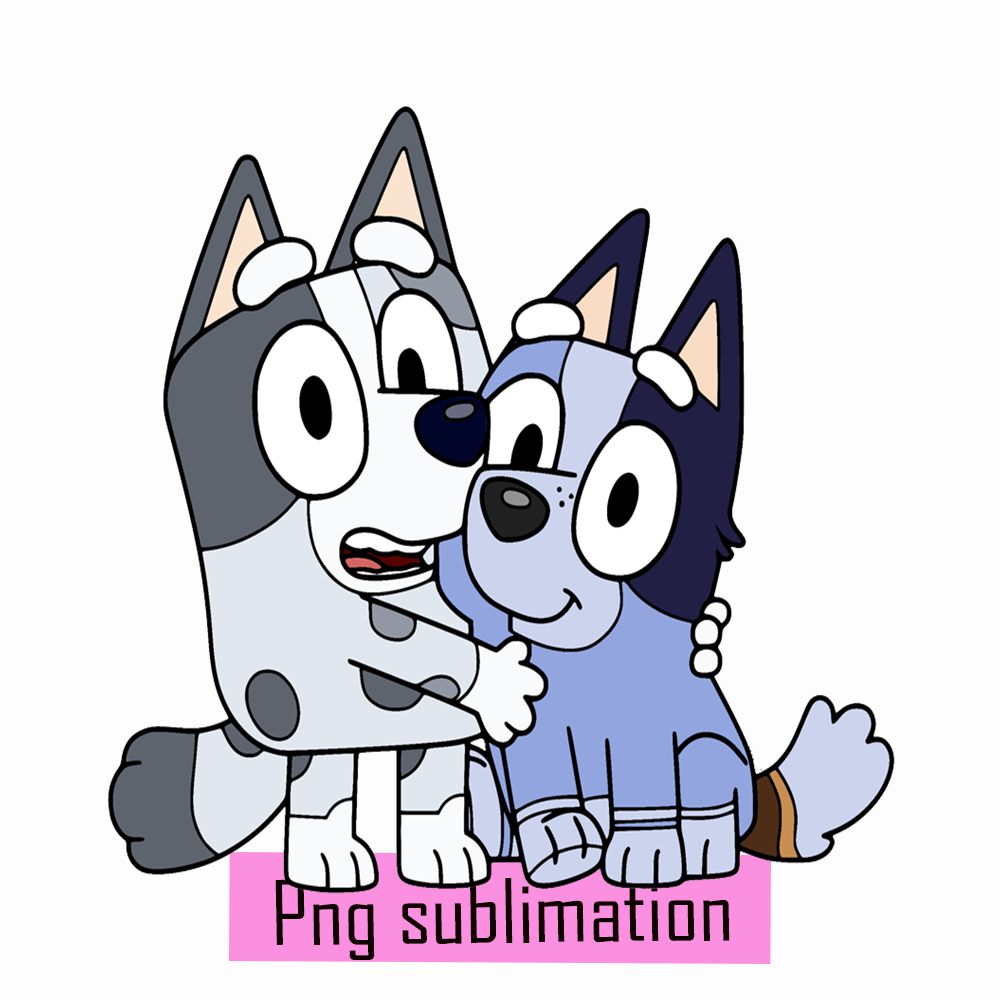 Muffin and bluey png - Inspire Uplift