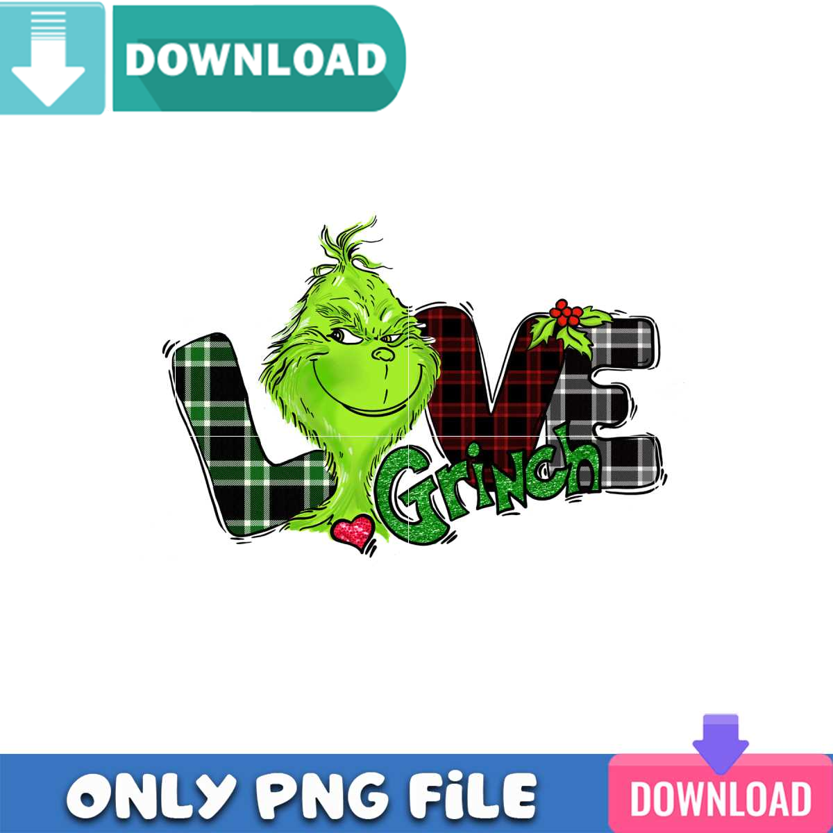 Love Grinch Caro Retro Svg Best Files For Cricut | Inspire Uplift