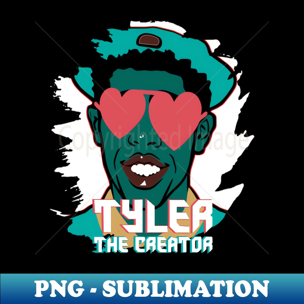 Tyler the Creator - Instant PNG Sublimation Download - Bold | Inspire ...