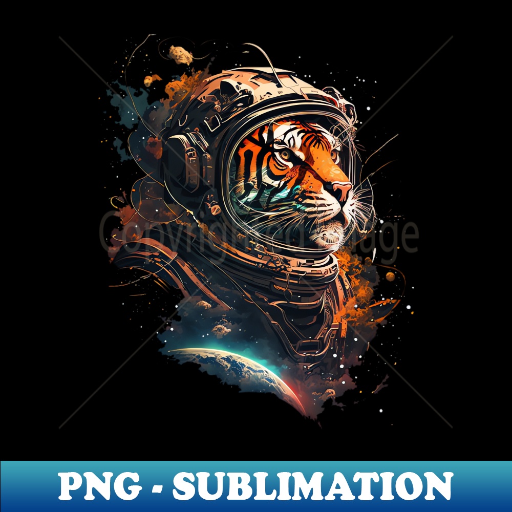 space tiger - Artistic Sublimation Digital File - Revolution | Inspire ...