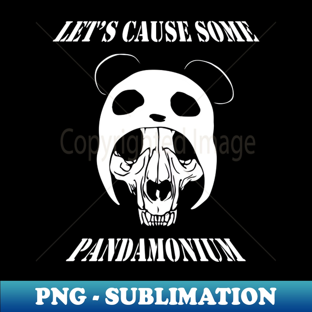 skull panda - PNG Transparent Sublimation Design - Unleash Y | Inspire ...