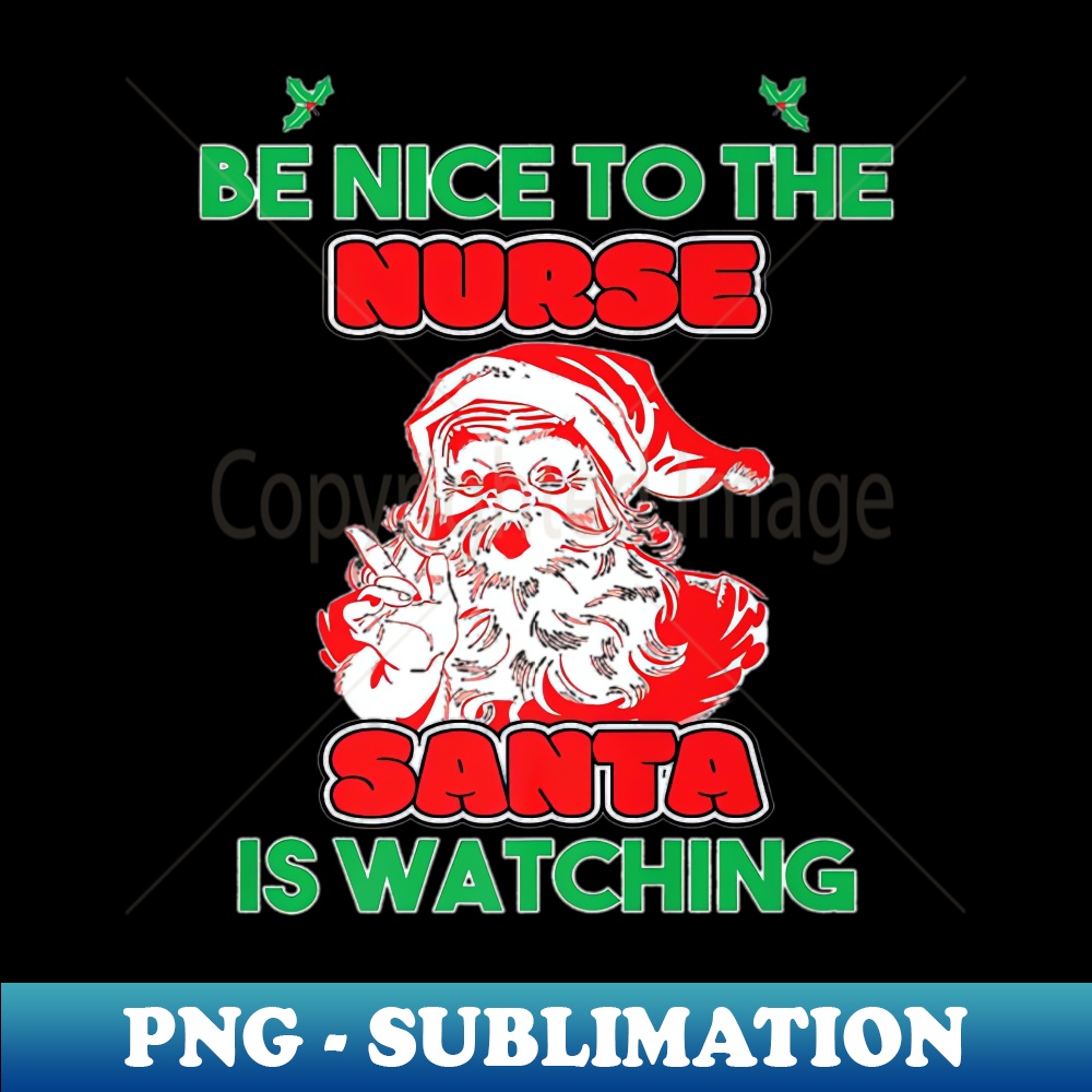 The Nurse Santa Nurses Day - Artistic Sublimation Digital Fi | Inspire ...