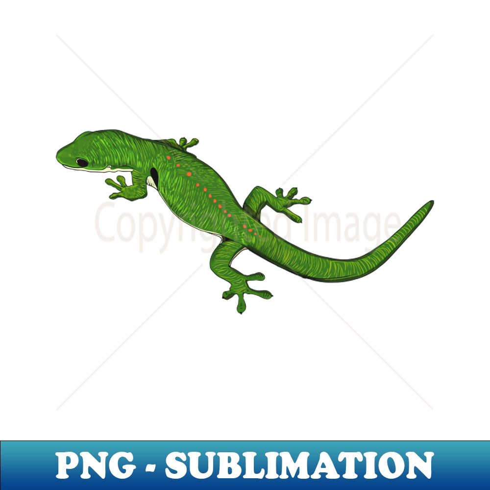 Drawing - peacock day gecko - Aesthetic Sublimation Digital - Inspire ...
