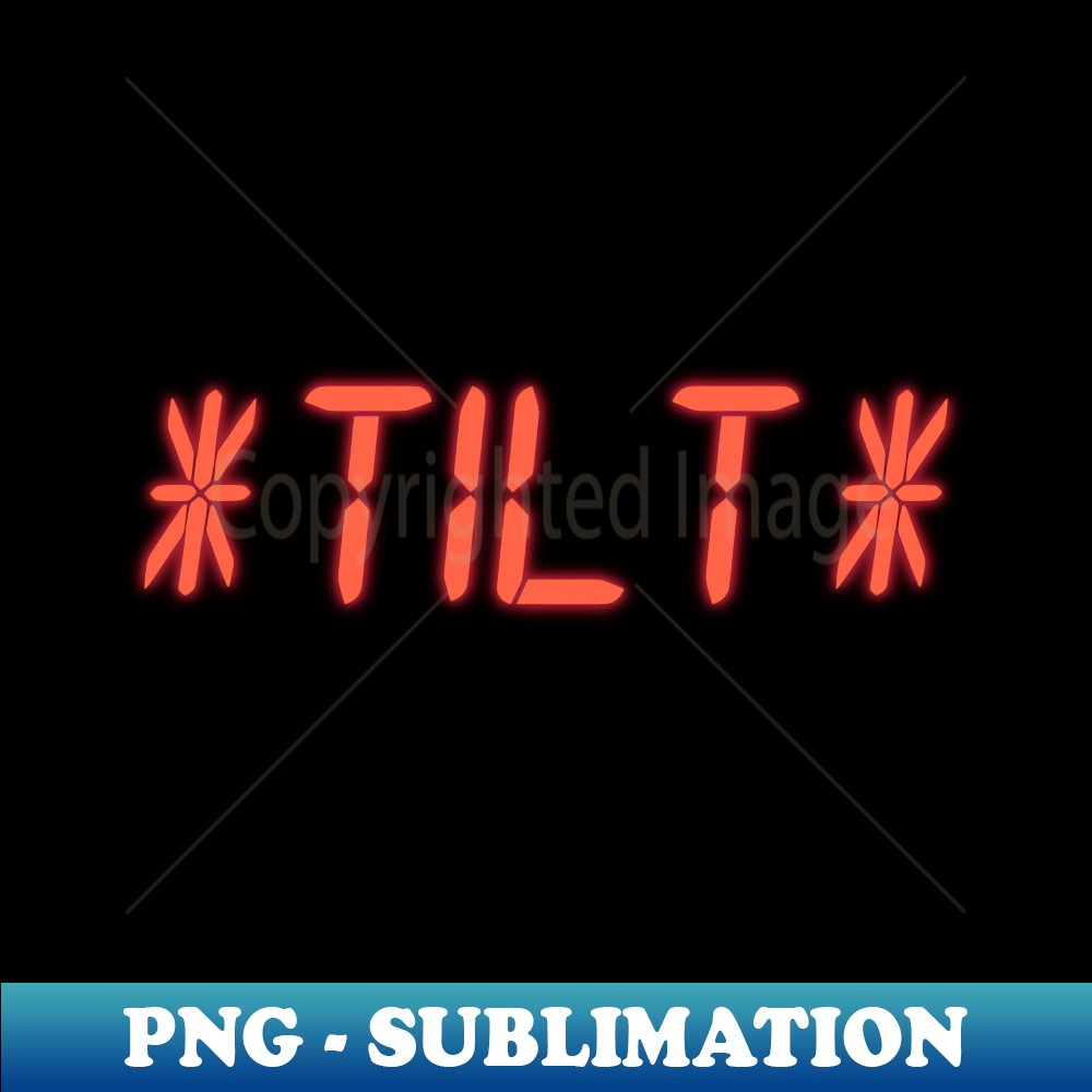 Tilt Pinball Gamer - Signature Sublimation PNG File - Defyin | Inspire ...