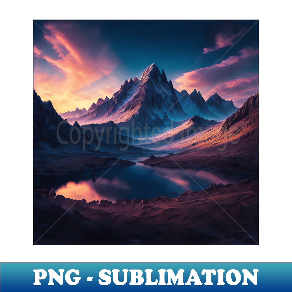 A Breathtaking Mountain Vista with Towering Peaks Reaching t | Inspire ...