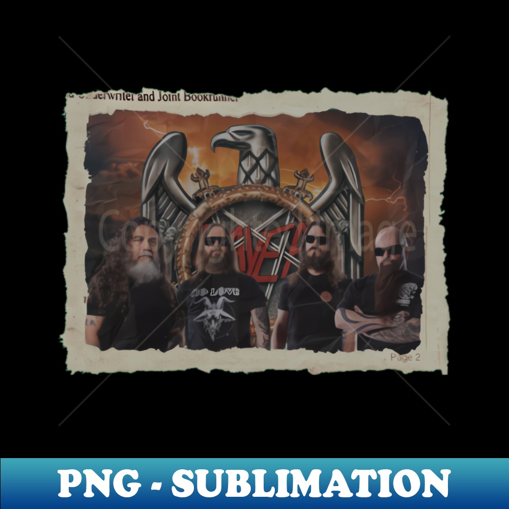 Slayer band - PNG Transparent Sublimation File - Fashionable | Inspire ...