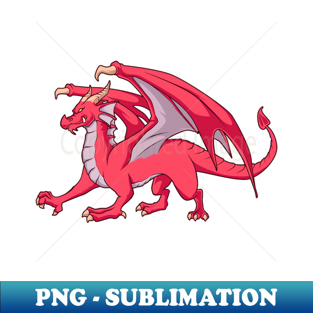 Red dragon - Digital Sublimation Download File - Enhance You | Inspire ...