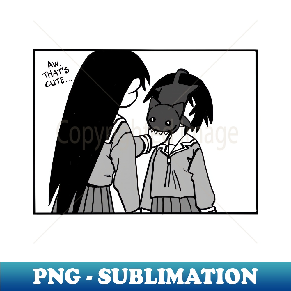 I draw that panel of sakaki and cat face kagura azumanga da | Inspire ...